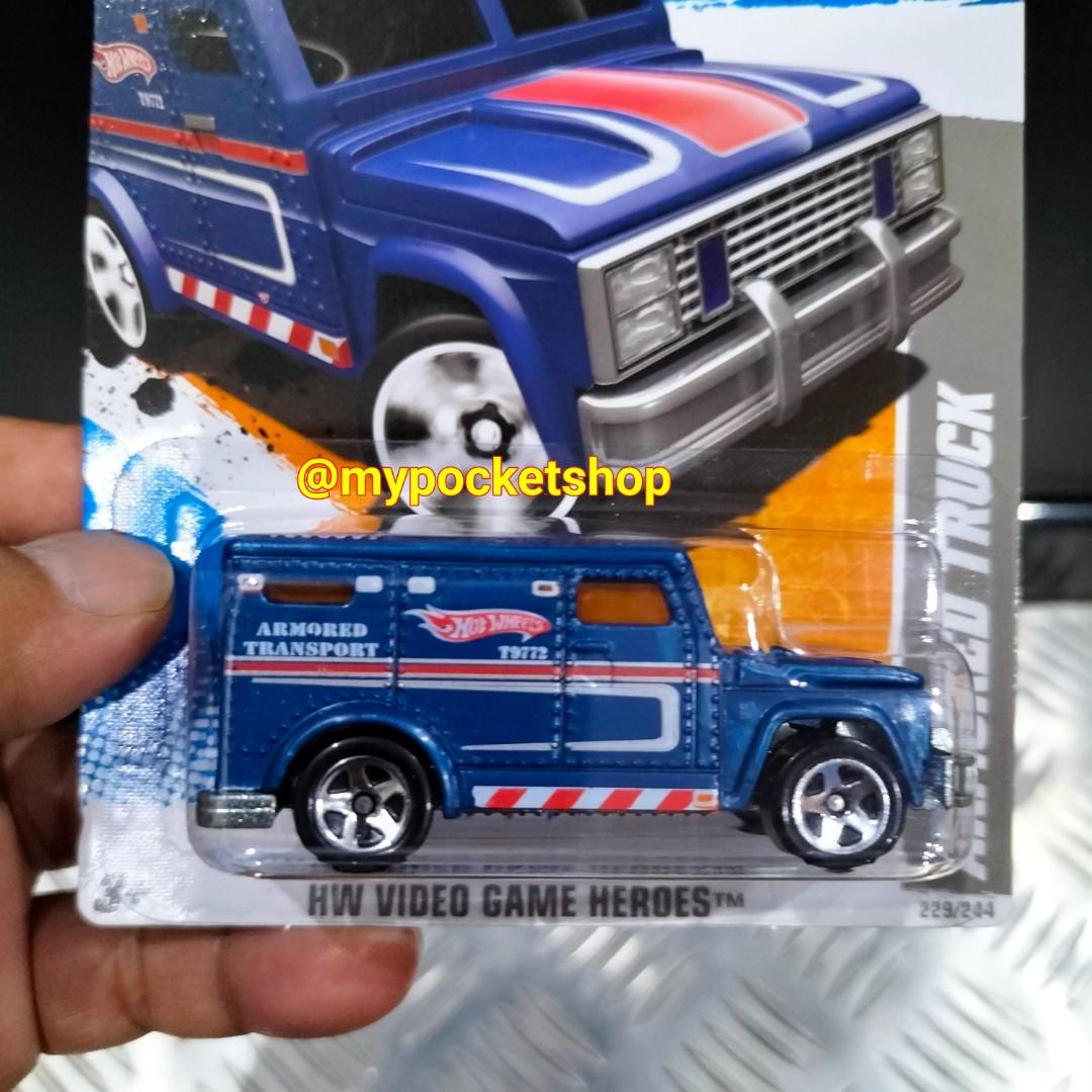 (RESERVED) Hot Wheels ARMORED TRUCK - HW Race Team / 2011 Hotwheels ...