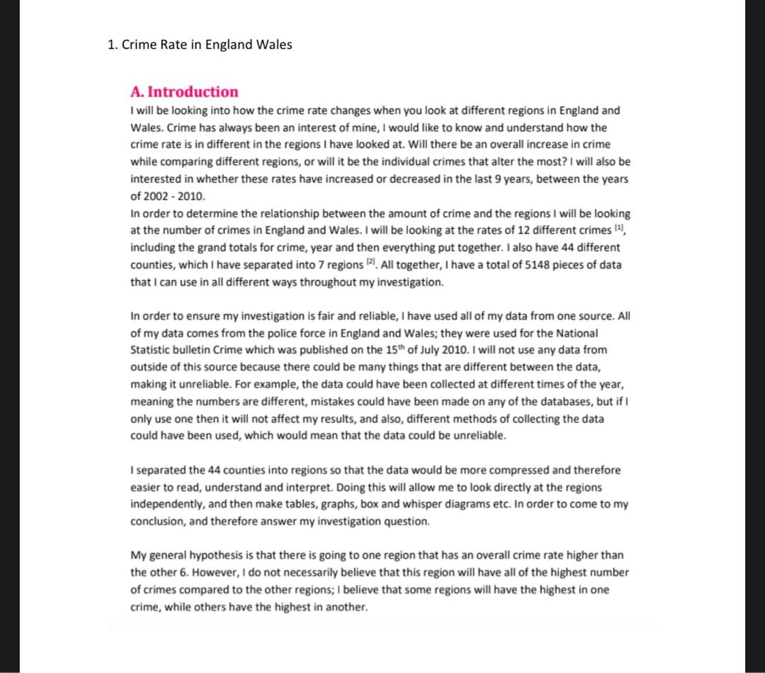 IB SL Math Internal Assessments IA, Hobbies & Toys, Books & Magazines ...