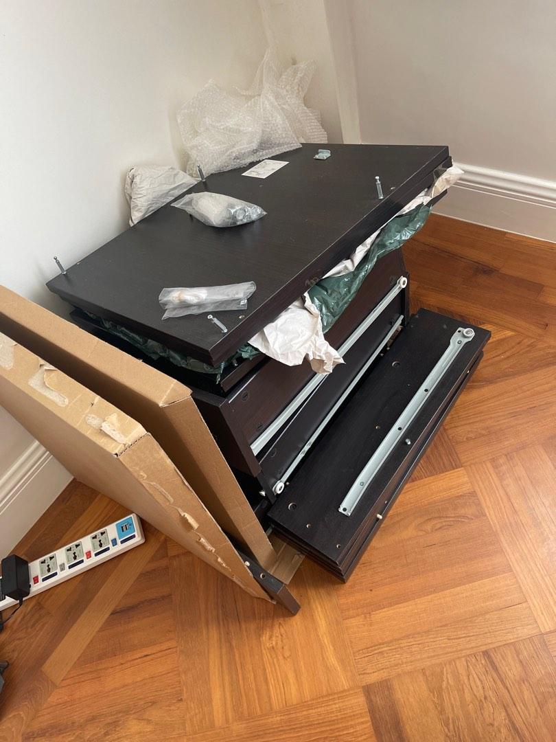 IKEA komplement lock drawers, Furniture & Home Living, Furniture, Other ...