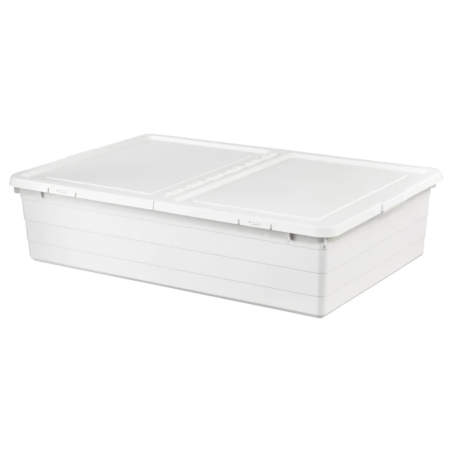 IKEA Sockerbit Storage box with lid, Furniture & Home Living, Home ...