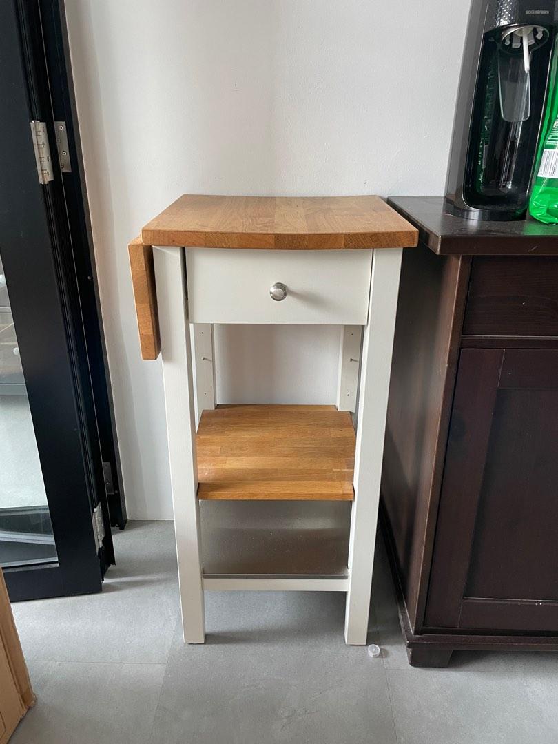 IKEA STENSTORP kitchen trolley top counter cabinet, Furniture & Home ...