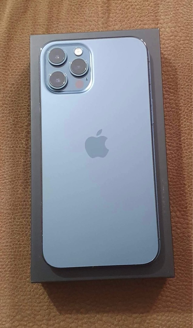 Iphone 12 Promax 128gb Pacific Blue, Mobile Phones & Gadgets, Mobile ...