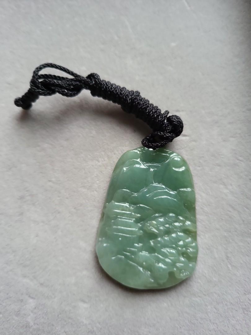 Jade Pendent (Landscape), Hobbies & Toys, Memorabilia & Collectibles ...