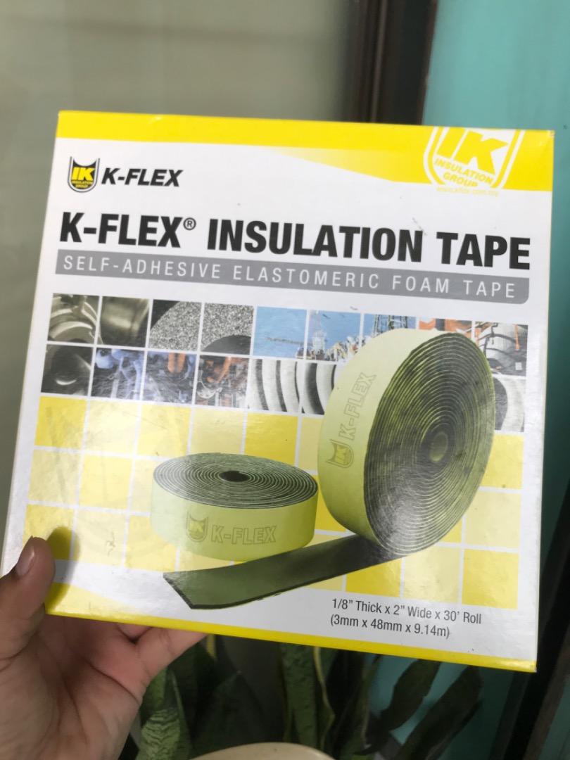 K FLEX INSULATION TAPE, Commercial & Industrial, Construction Tools & Equipment on Carousell