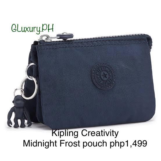 Kipling Creativity Midnight Frost, Women's Fashion, Bags & Wallets, Purses & Pouches on Carousell