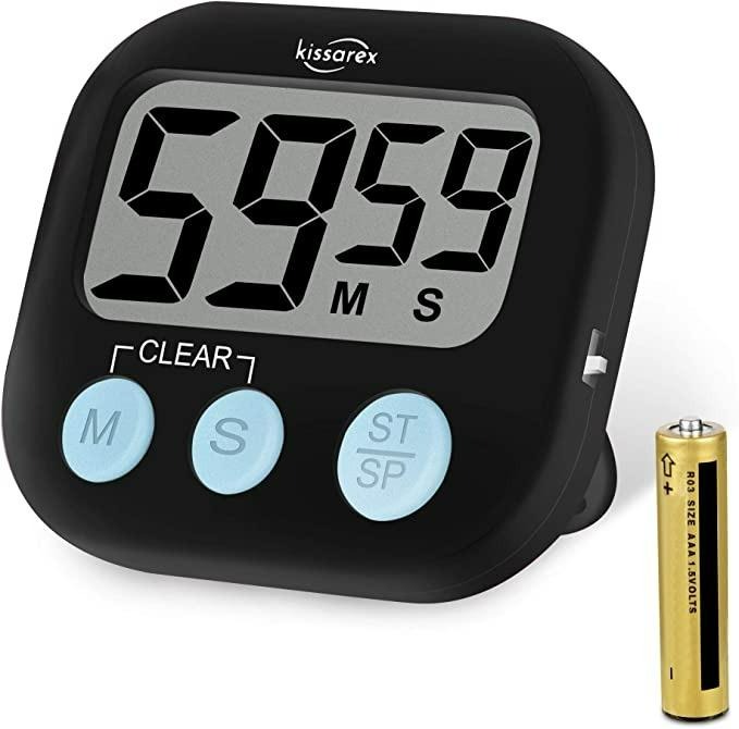 Kissarex Digital Kitchen Countdown Timer: Teachers Classroom Counter ...