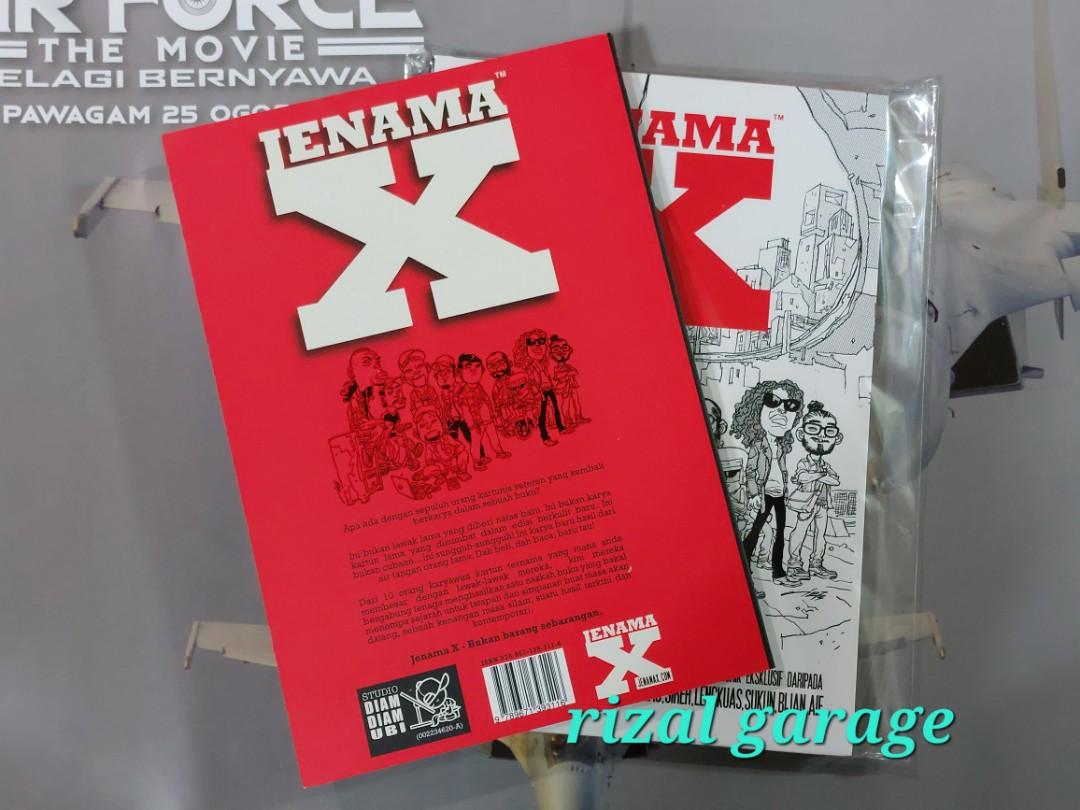 Komik Bumper Jenama X Kartunis Gayour, Bawang, Nik, Ubi, Tembakau, Sireh, Lengkuas, Sukun, Bijan ...