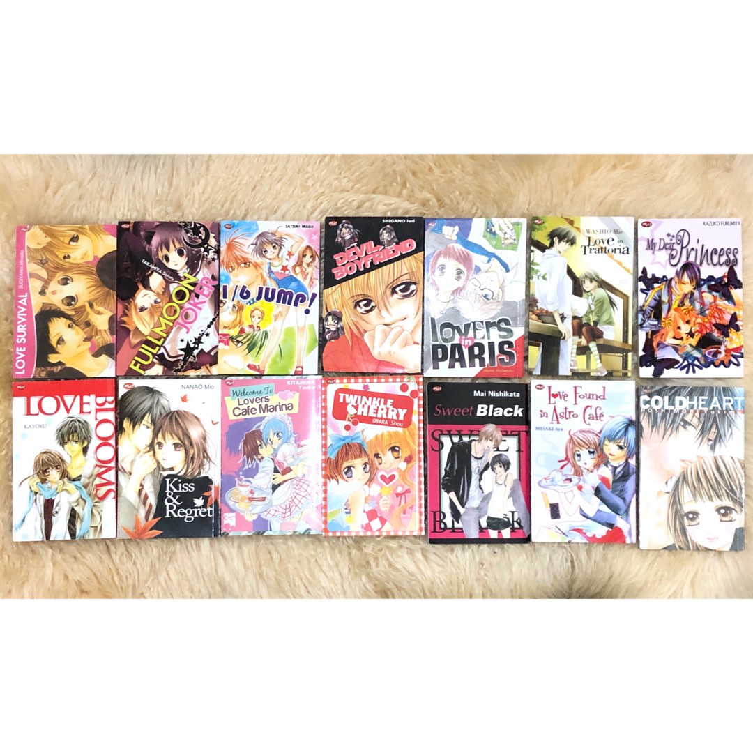 Komik Jepang M&C Serial Cantik Oneshot, Buku & Alat Tulis, Komik dan Manga di Carousell