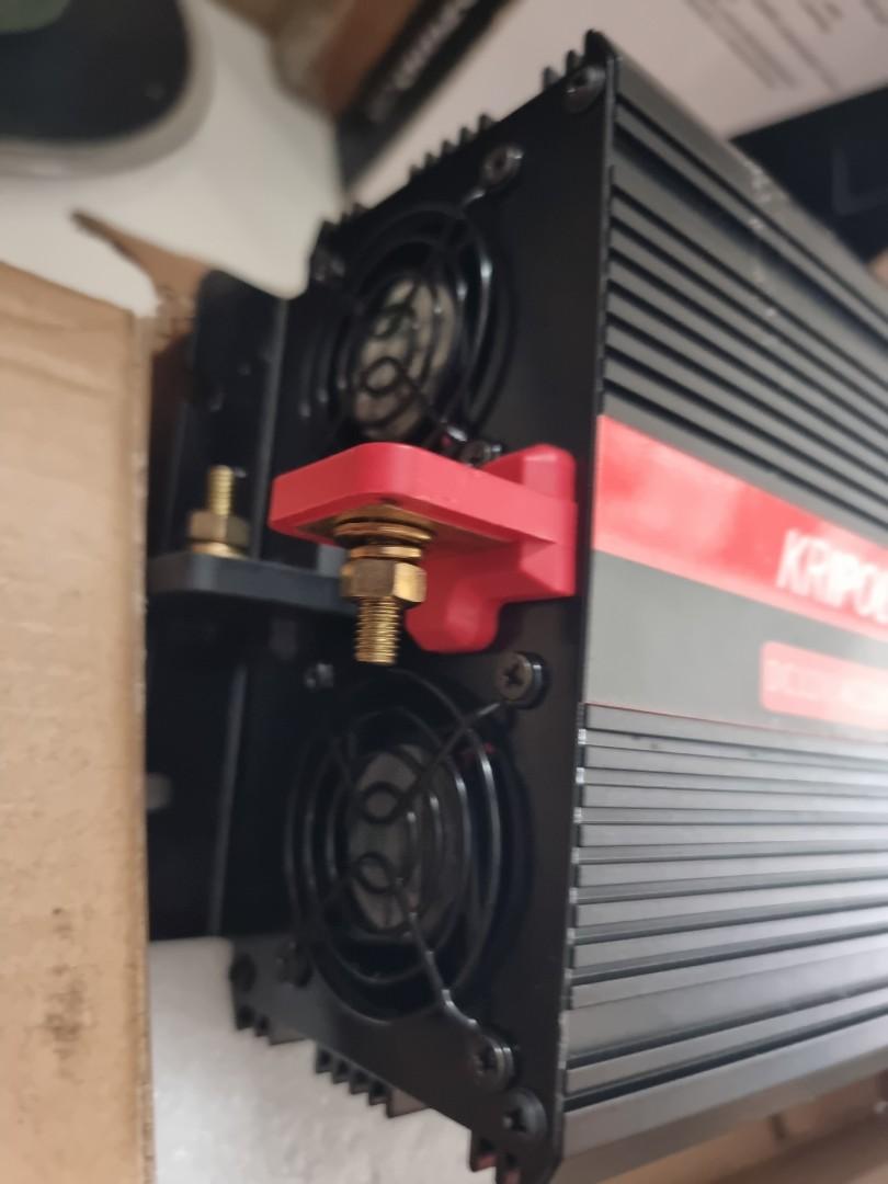 KRIPOL 1500 Watt Pure sine Wave Inverter 12v DC to 230v AC Car Power ...