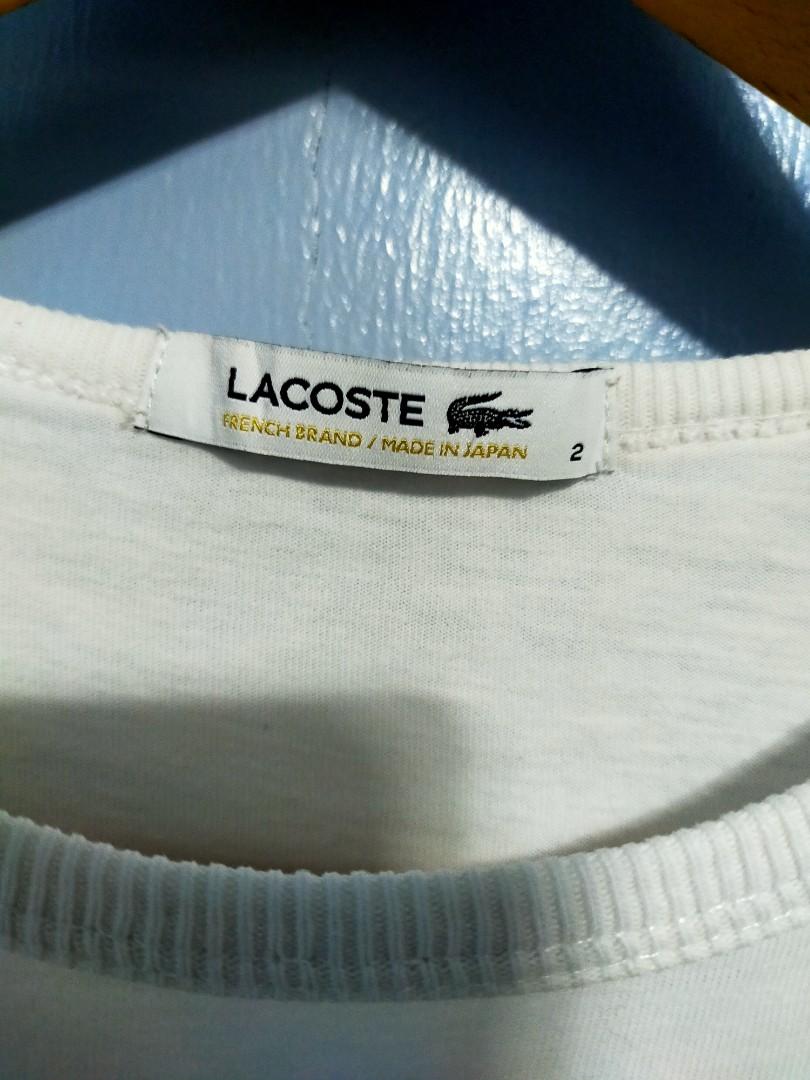 Lacoste japan, Men's Fashion, Tops & Sets, Tshirts & Polo Shirts on ...