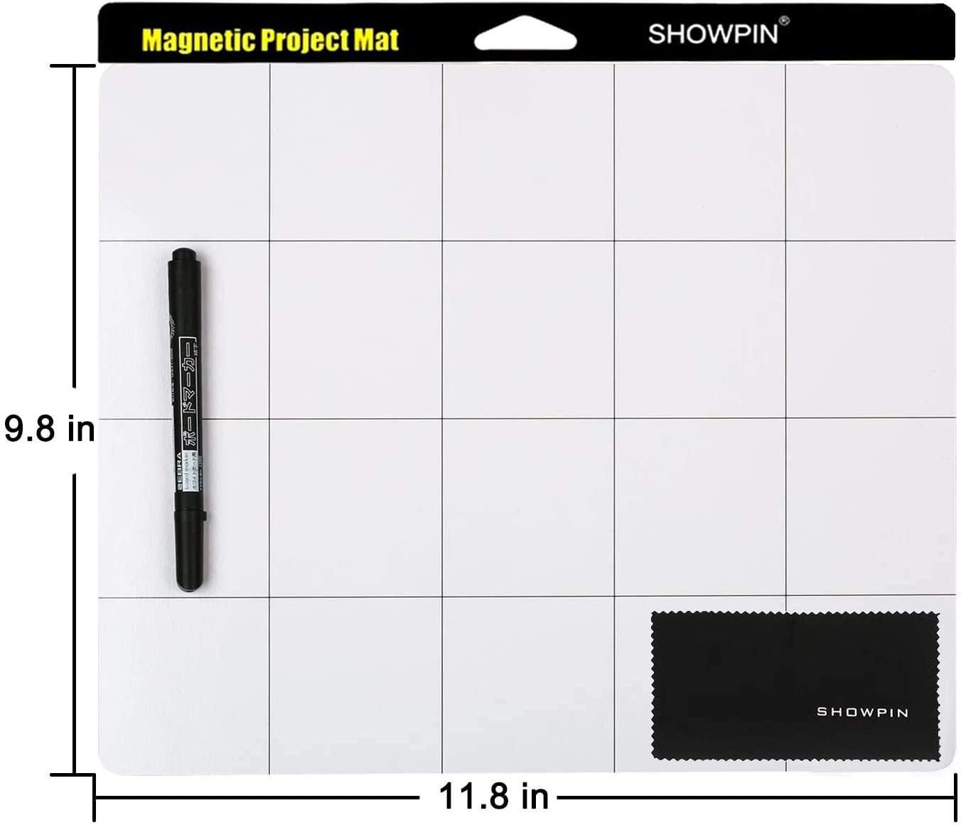 Large Size Magnetic Project Mat SHOWPIN Small Parts Work Mat Peg Board ...