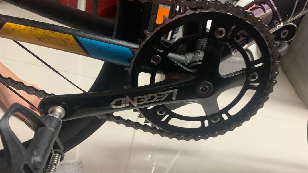 Legend square tapered crankset, Sports Equipment, Bicycles & Parts ...