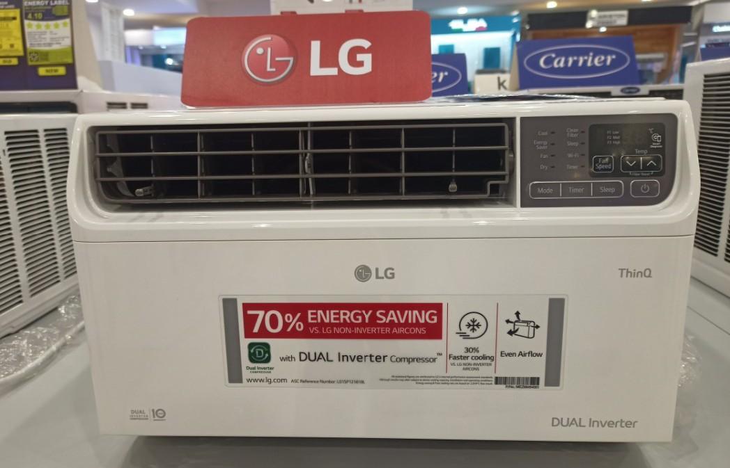LG DUAL INVERTER COMPACT SIZE WINDOW TYPE, TV & Home Appliances, Air ...