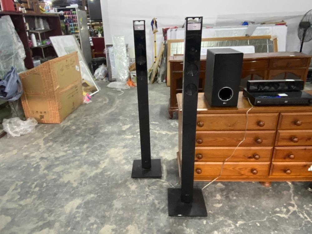 LG DVD Home Theatre System Set With Speaker / Set Sistem Teater Rumah ...