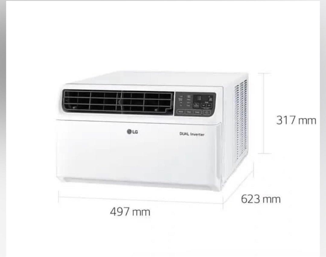 LG LA100EC 1HP Window Type, TV & Home Appliances, Air Conditioning and ...
