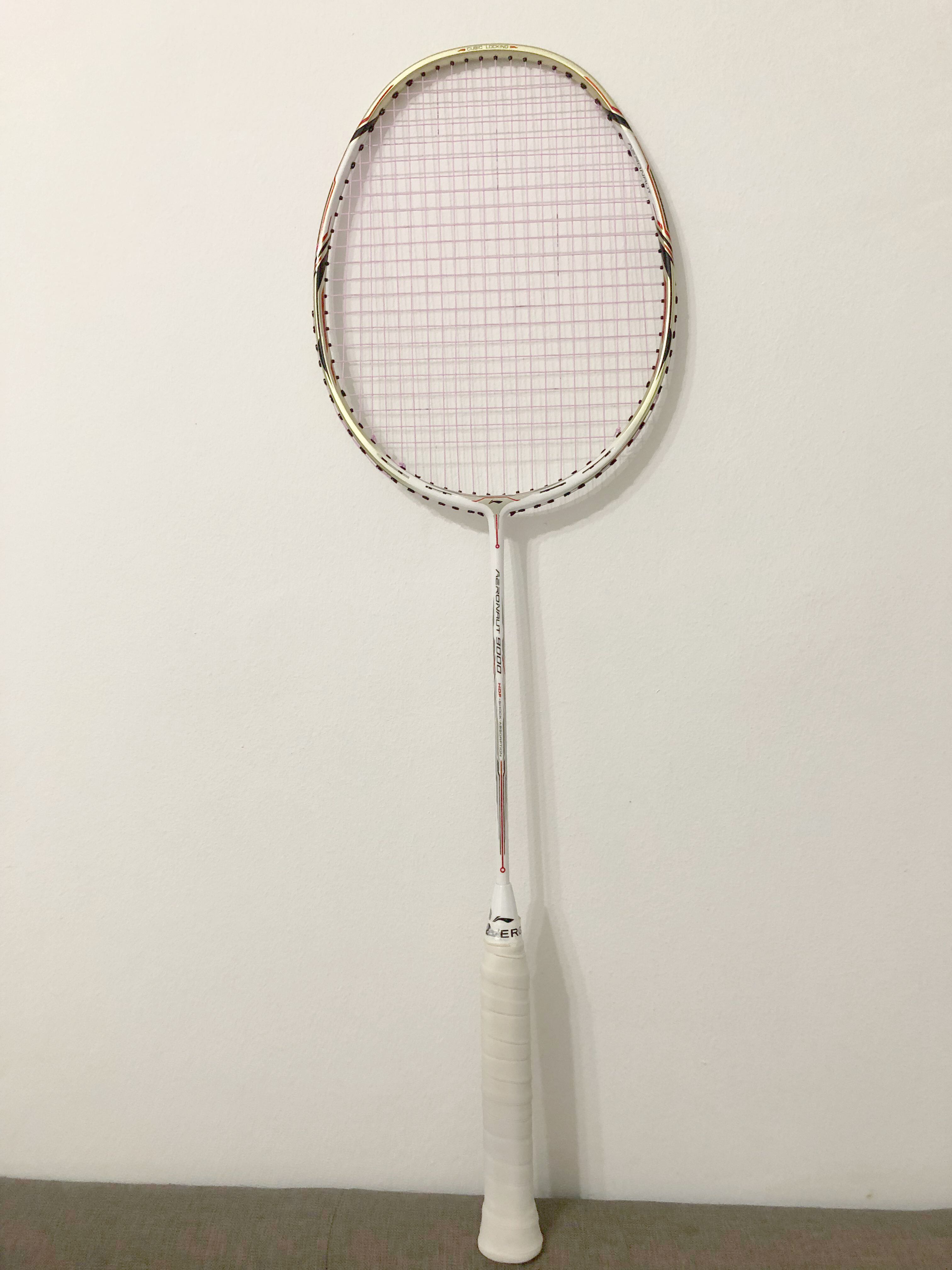 Li Ning Aeronaut 9000 badminton Racket, Sports Equipment, Sports ...