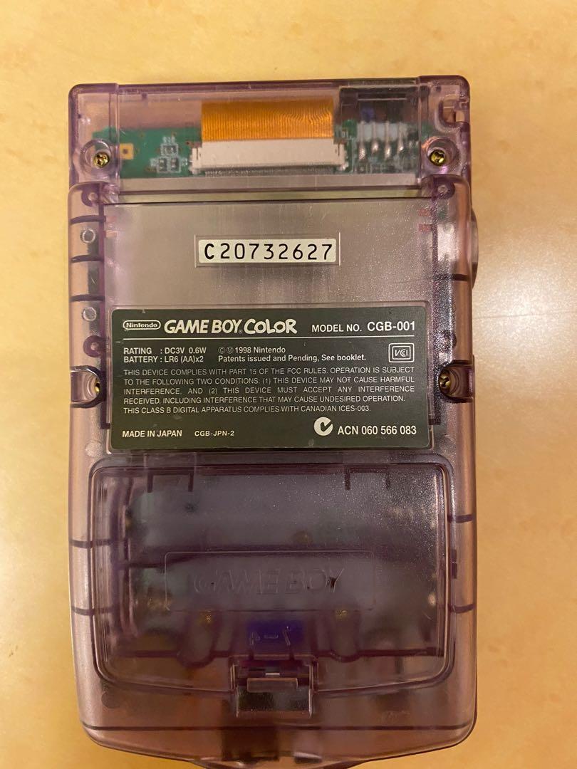 (LIMITED EDITION, MINT) Game Boy Colour Mario Special Edition, Made in ...