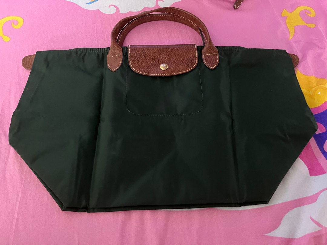 Longchamp Le Pliage short handle. Original, Women's Fashion, Bags ...