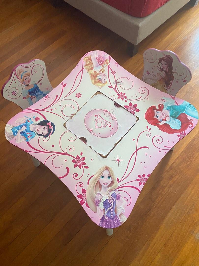 Lovely wooden princess chairs & table set, Babies & Kids, Baby Nursery ...