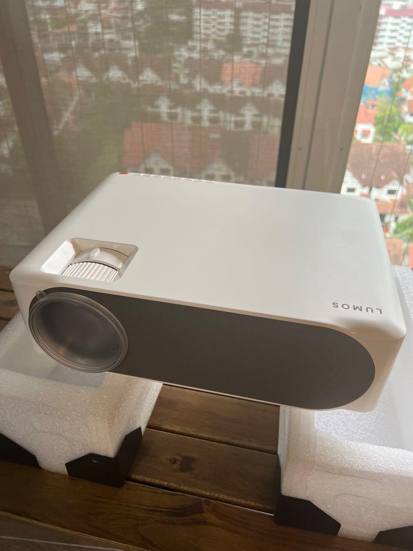 LUMOS AURO Home Cinema Short Throw Projector - Smart - With Youtube & Netflix, TV & Home ...