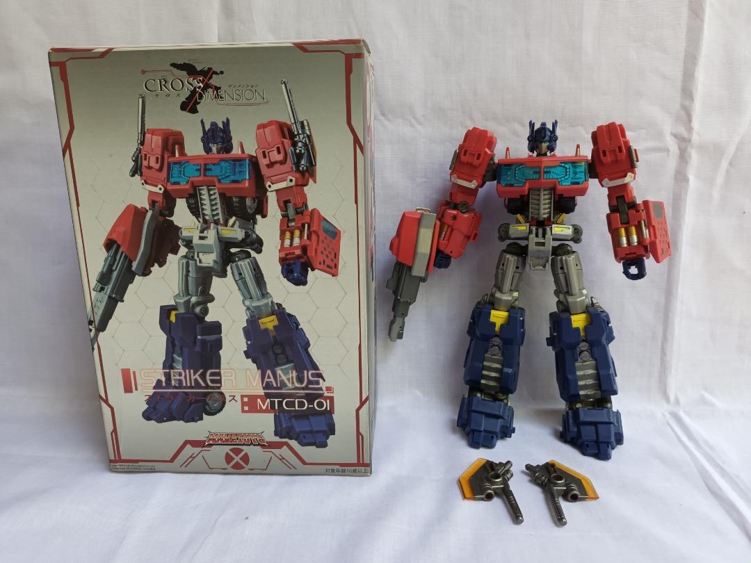 Maketoys Cross Dimensions Striker Manus Optimus Prime Convoy MTCD-01 ...