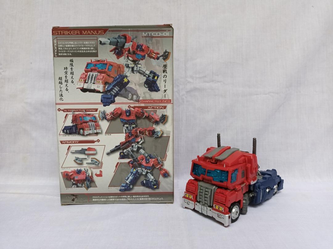 Maketoys Cross Dimensions Striker Manus Optimus Prime Convoy MTCD-01 ...