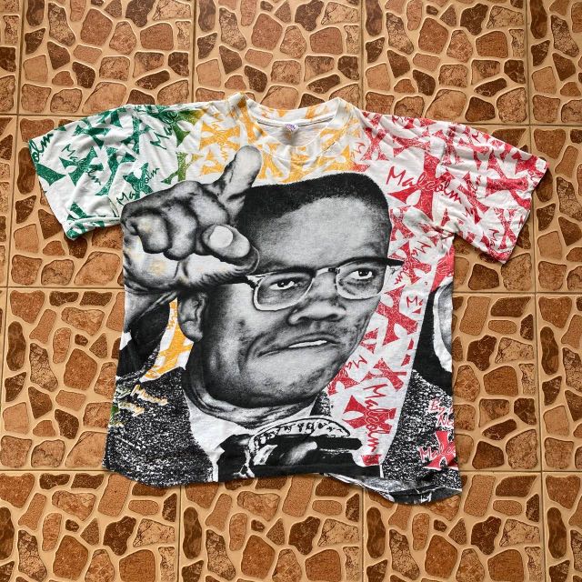 malcom x fullprint, Men's Fashion, Activewear on Carousell