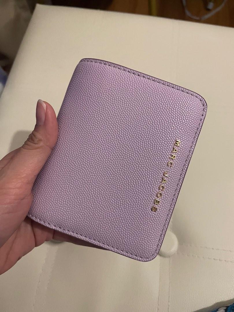 Marc Jacobs Purple Bifold Wallet, Women's Fashion, Bags & Wallets ...