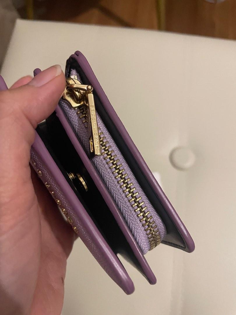 Marc Jacobs Purple Bifold Wallet, Women's Fashion, Bags & Wallets ...