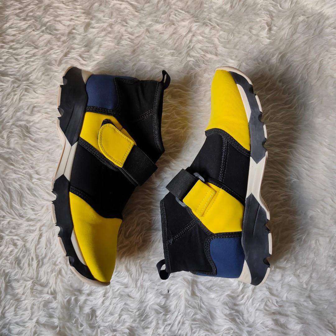 MARNI ITALY NEO-PRENE SLIP-ON SNEAKER | Velcro Strap Elastine, Women's ...