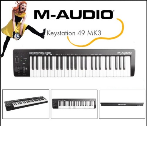 M-Audio Keystation 49 MK3 49-Key MIDI Controller, Hobbies & Toys, Music ...