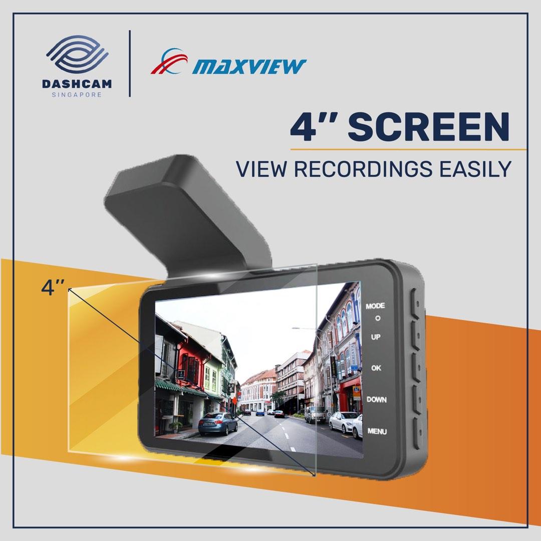 Maxview DC4 Dual-Channel Car Cameral [Product of Singapore] | 1080p ...