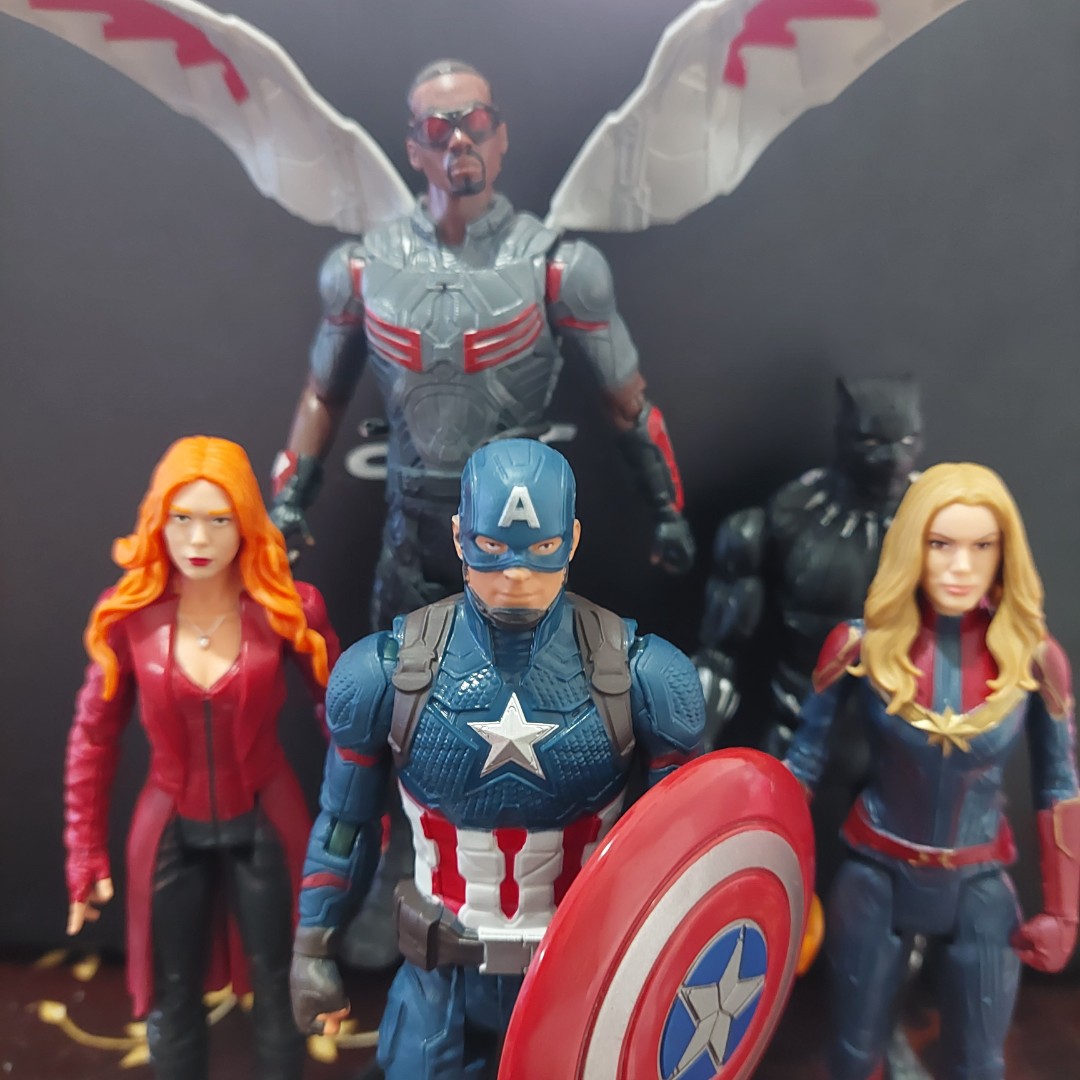 MCU Avengers Hasbro Basic Action Figures, Hobbies & Toys, Toys & Games ...