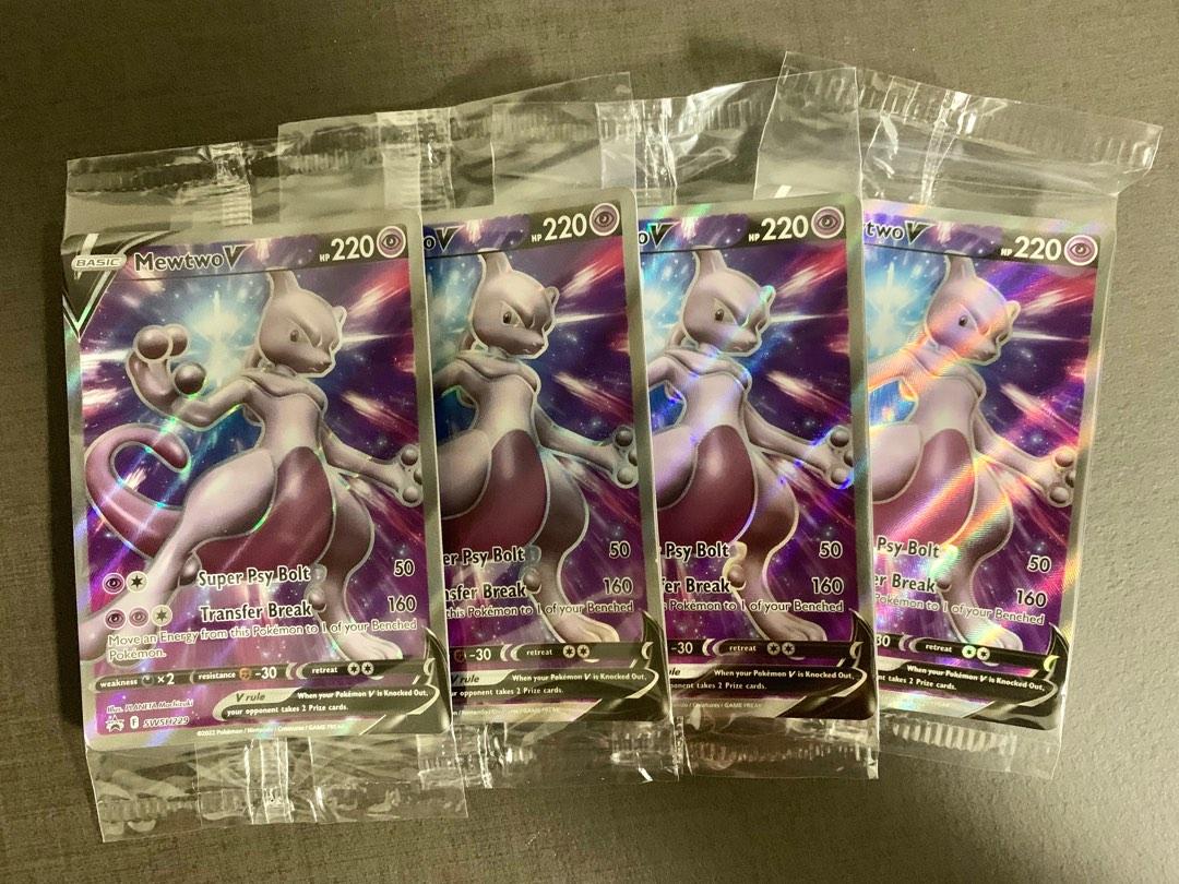 Mewtwo V Full Art Pokemon Go Promo, Hobbies & Toys, Toys & Games on ...