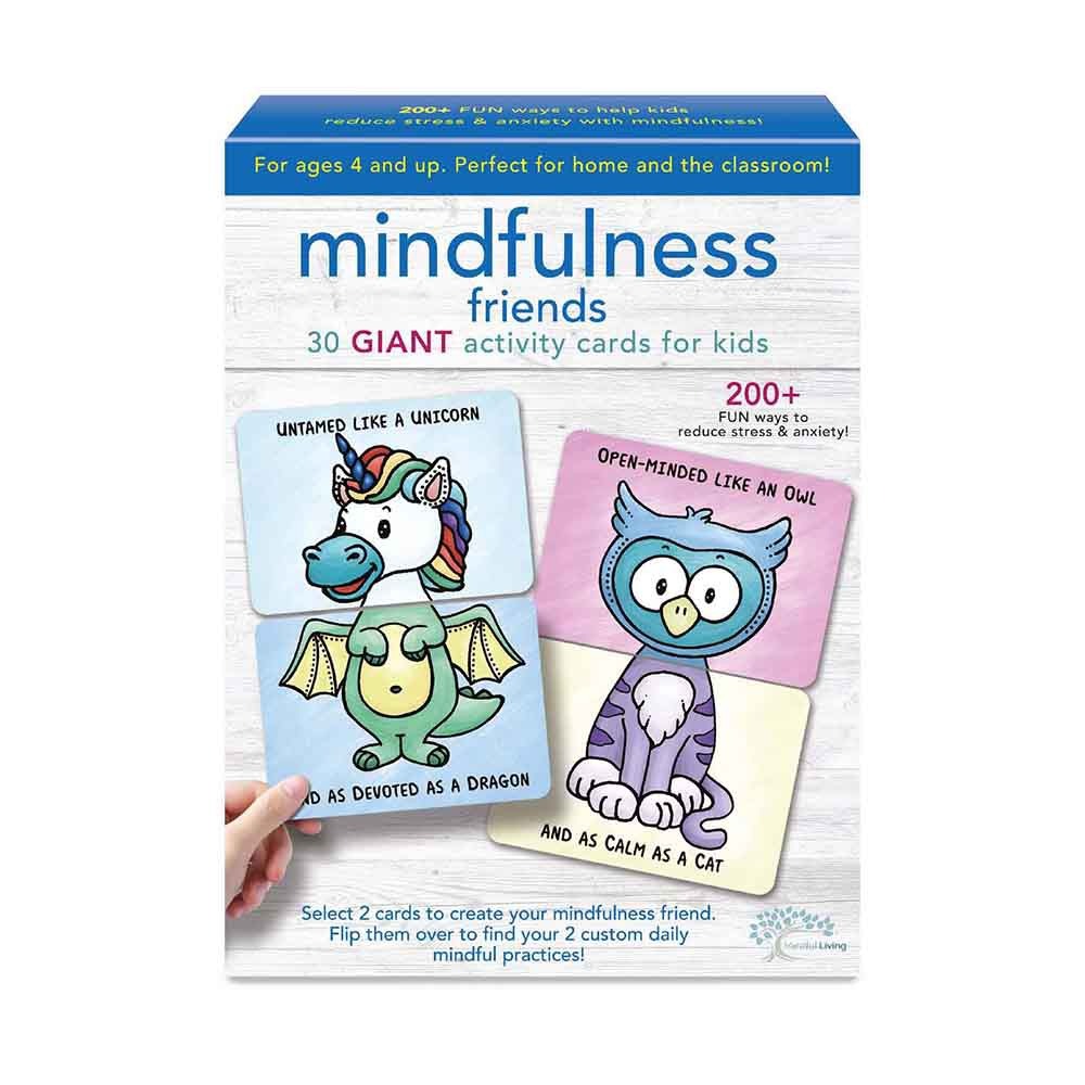 Mindful Living Mindfulness Friends Cards. 30 Giant Activity Cards for ...