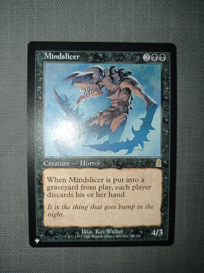 Mindslicer (Magic The Gathering card, MTG The List), Hobbies & Toys ...