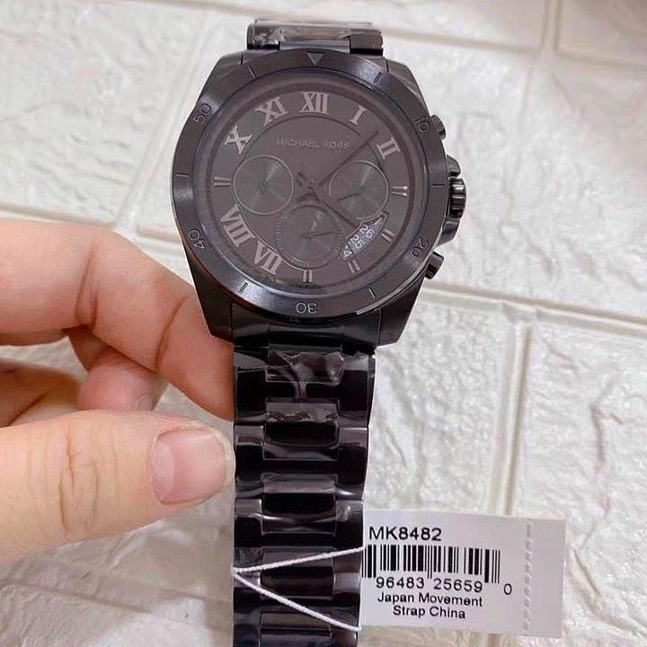 MK BRECKEN IN ALL BLACK COLOR AUTHENTIC WATCH, Men's Fashion, Watches ...