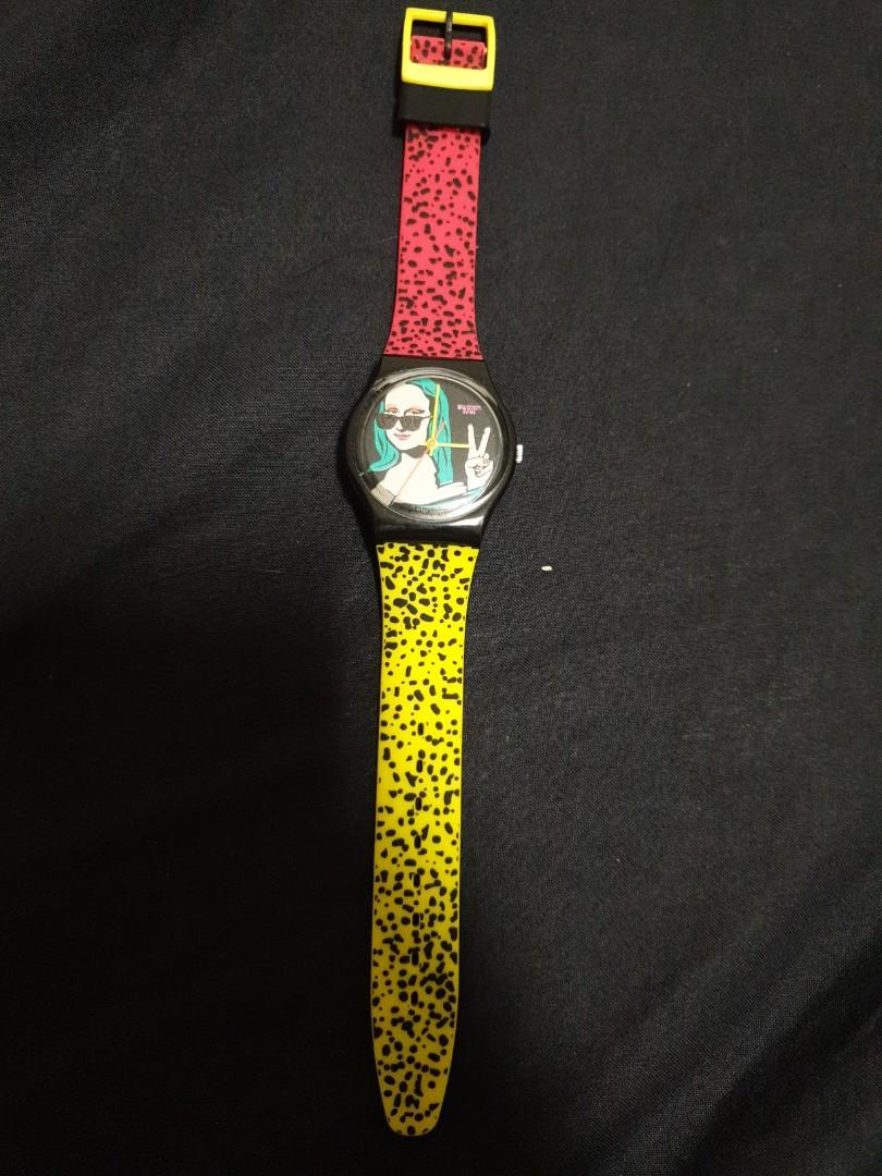 MONA LISA SWATCH WATCH, Luxury, Watches on Carousell