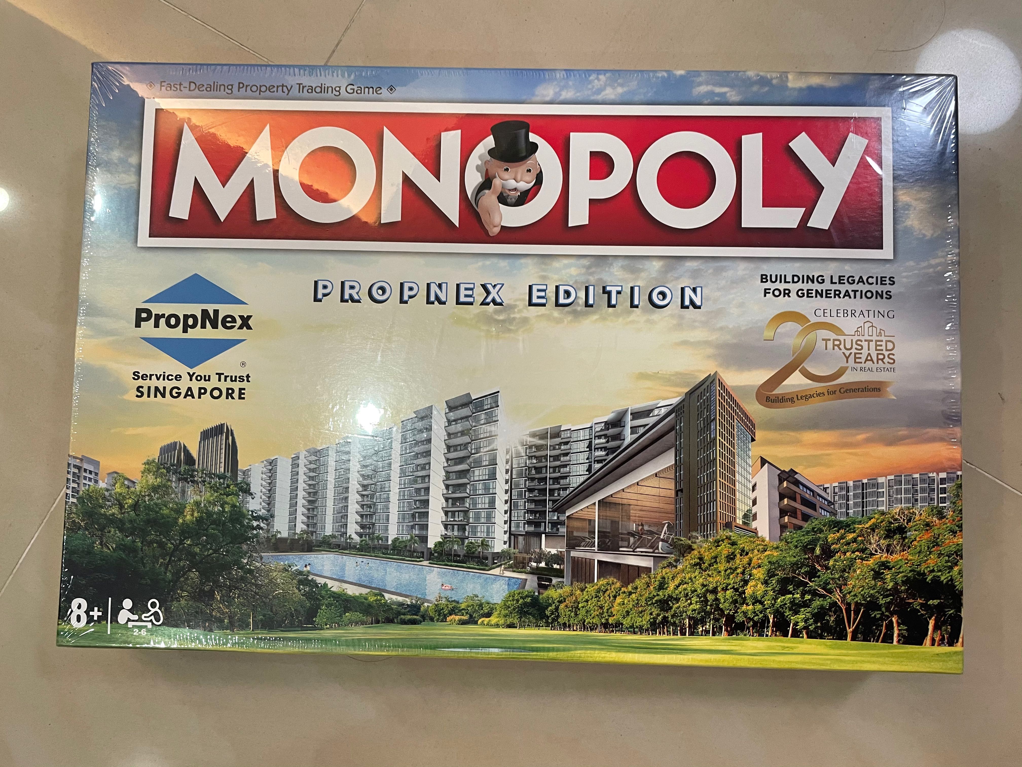 Monopoly Propnex Edition (unopened), Hobbies & Toys, Toys & Games on ...