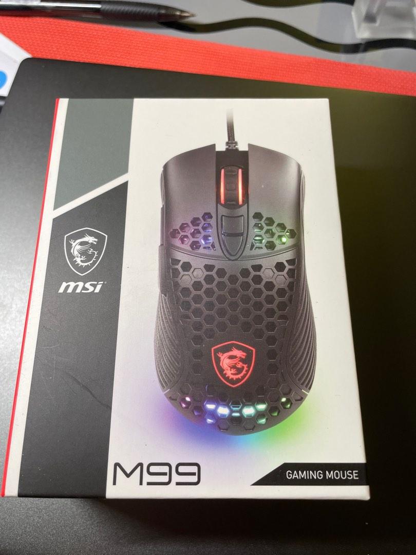 MSI M99 Gaming Mouse, 電腦＆科技, 電腦周邊及配件, 電腦滑鼠及相關產品 - Carousell