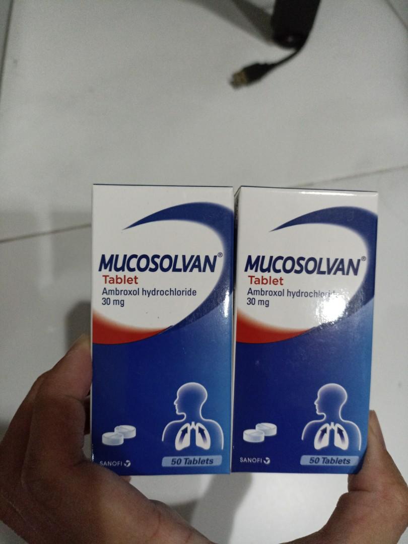 Mucosolvan Tablet 30mg, Health & Nutrition, Health Supplements ...