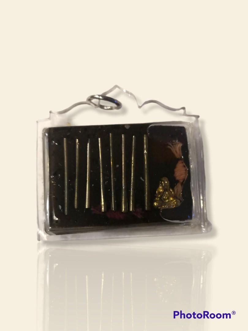 LP Thar - Noo Dood Nom Meow, Cat feed mouse amulet LP Thar - Noo Dood ...