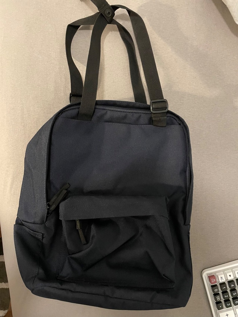 Muji Rucksack with Adjustable Handles (A4 size), Women's Fashion, Bags ...