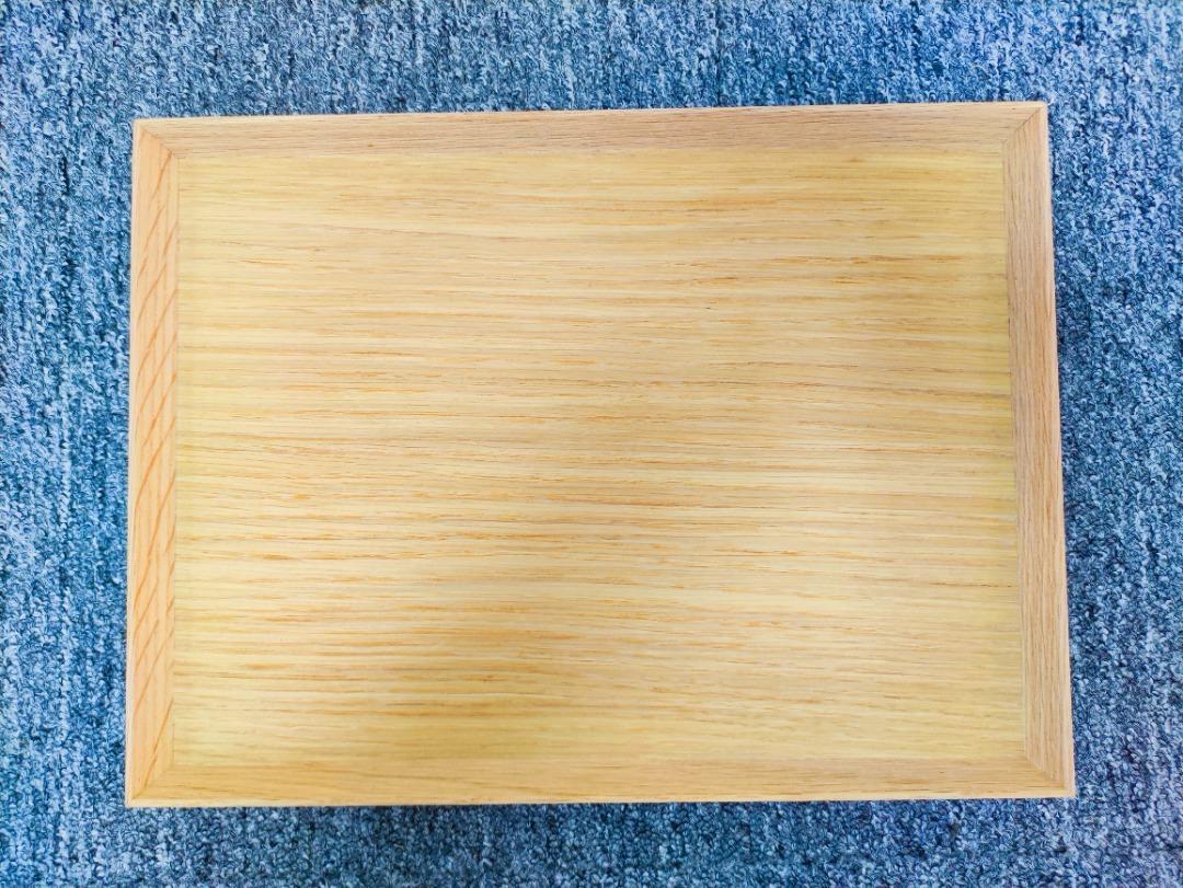 MUJI Wooden Oak Tray X 2, Furniture & Home Living, Kitchenware ...