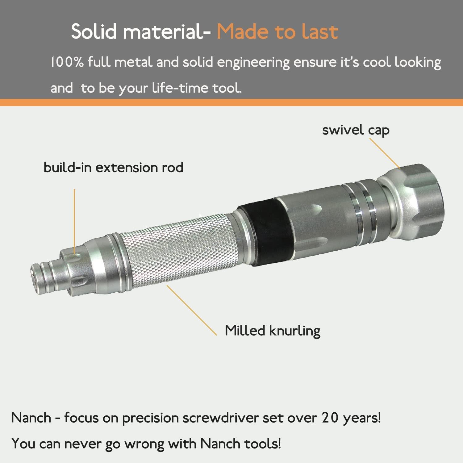 Nanch Small Precision Screwdriver Kit Set for Electronics,22 in 1 ...