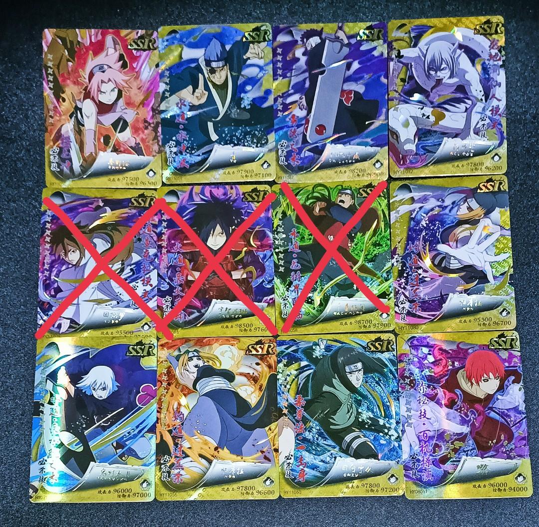 Naruto Collectible Cards (SSR Rares), Hobbies & Toys, Toys & Games on Carousell