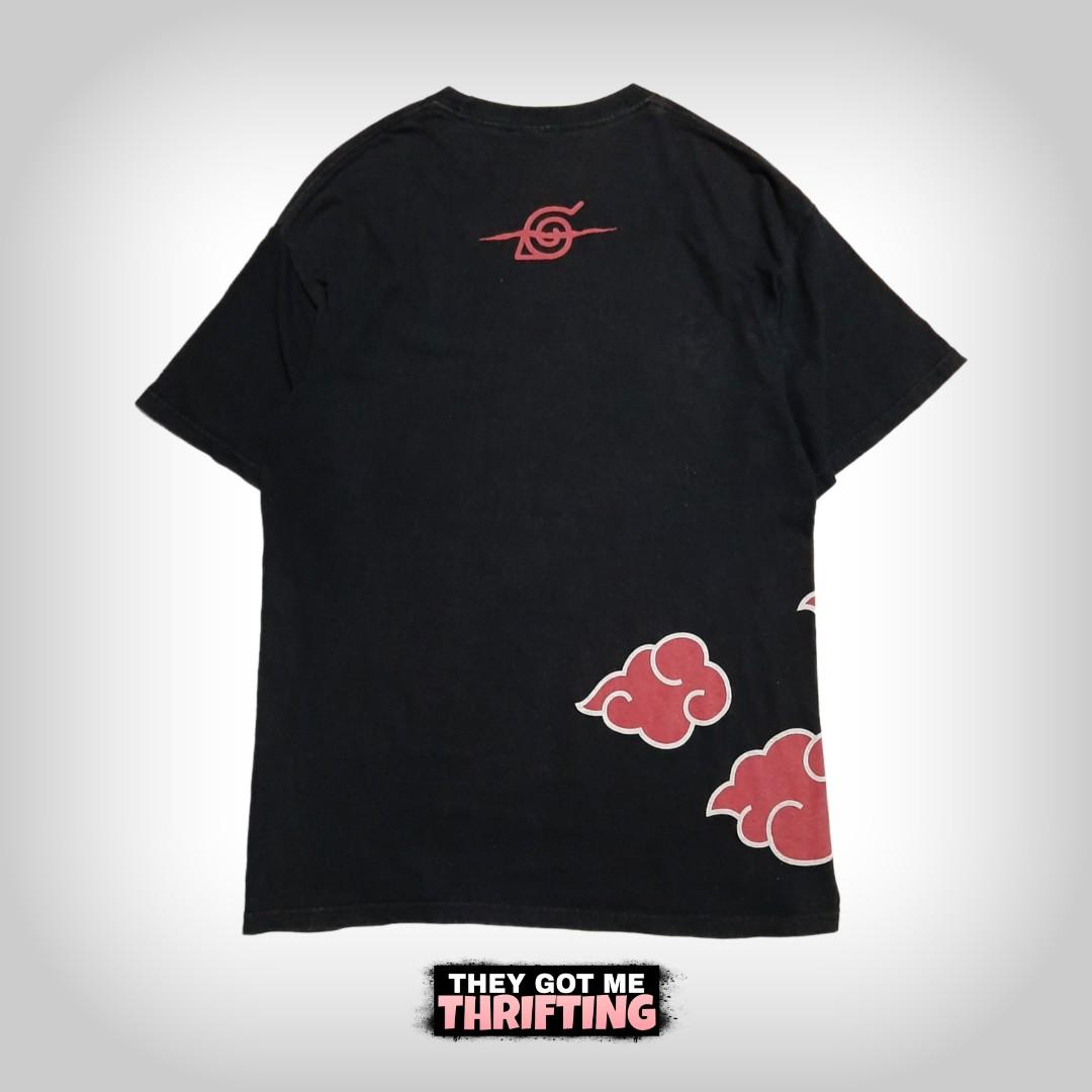 NARUTO SHIPPUDEN: AKATSUKI CLOUD "KONOHA" | ANIME SHIRT, Men's Fashion ...