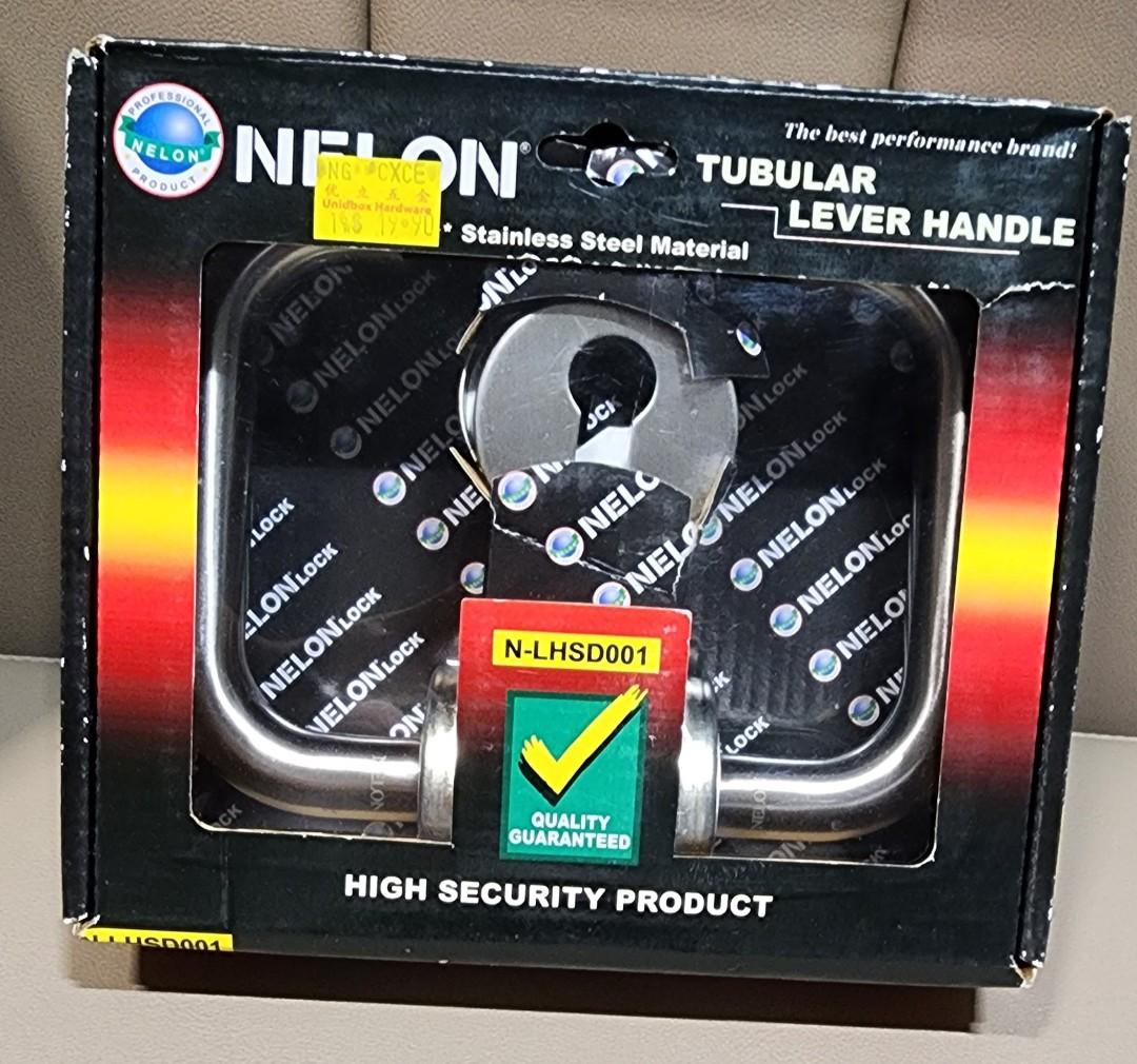 Nelon Tubular Lever Handle, Furniture & Home Living, Security & Locks ...