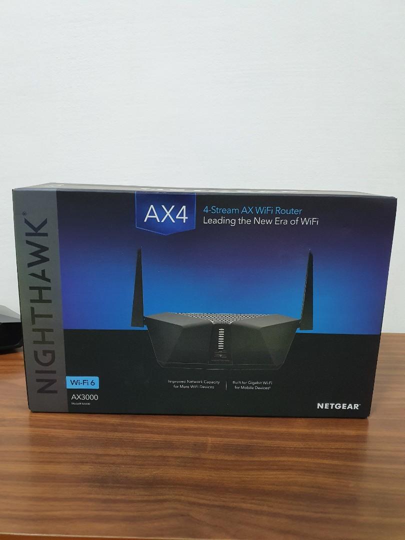 Netgear router Nighthawk AX4, TV & Home Appliances, TV & Entertainment ...