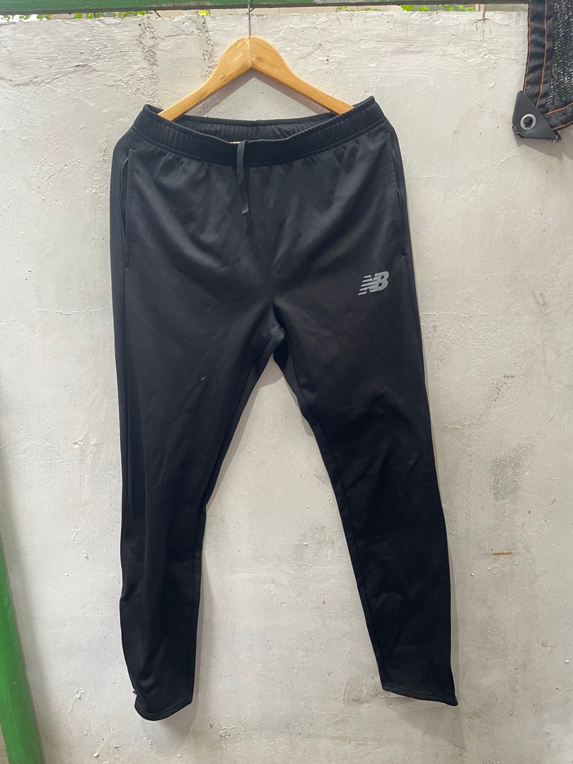 New balance slimfit pants, Men's Fashion, Bottoms, Joggers on Carousell